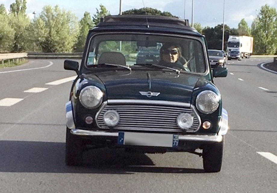 Location Austin Mini 1998 Vert 1998 Vert Bordeaux