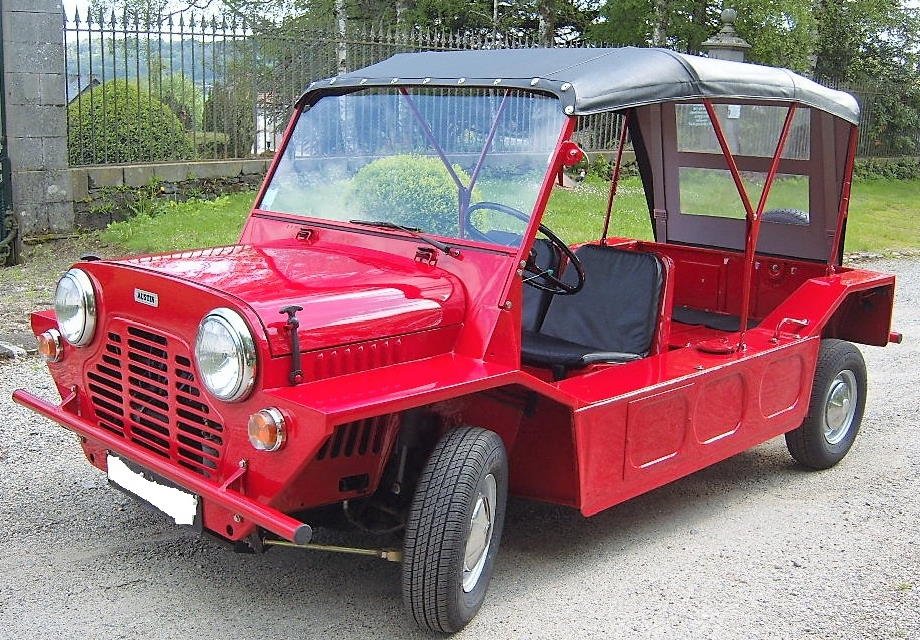 Location Austin MINI MOKE 1966 ROUGE 1966 ROUGE SAUVAT