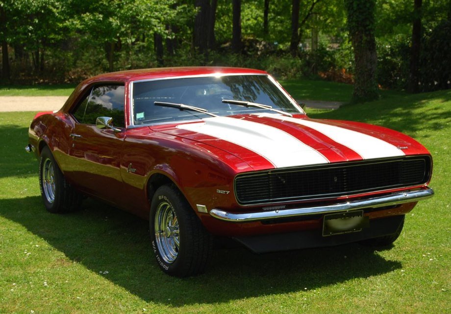 Location Chevrolet CAMARO 1968 ROUGE 1968 ROUGE BORDEAUX Noisy sur ecole