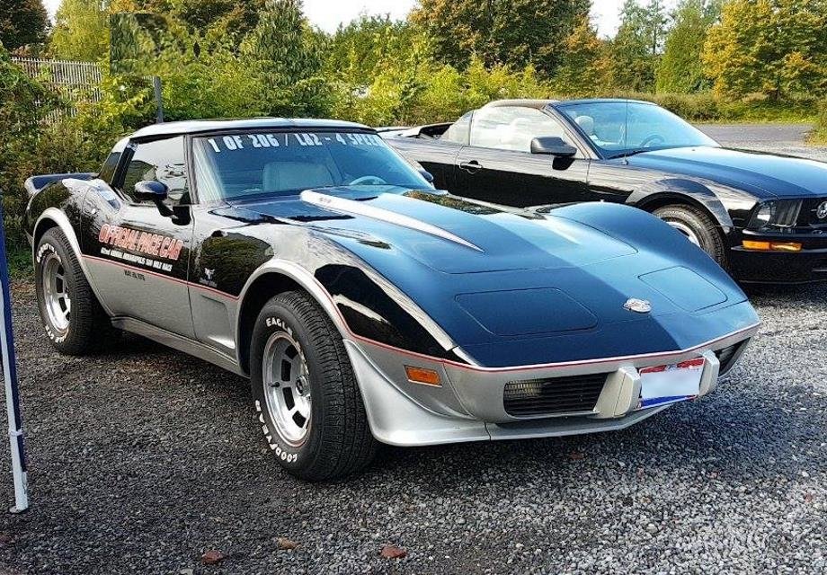 Location Chevrolet CORVETTE C3 PACE CAR 1978 Noir gris rouge 1978 Noir ...