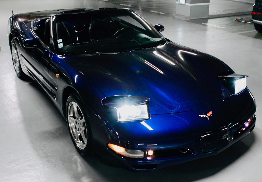 Location Chevrolet COrvette C5 Convertible 2001 Navy Blue Metalik 2001 ...