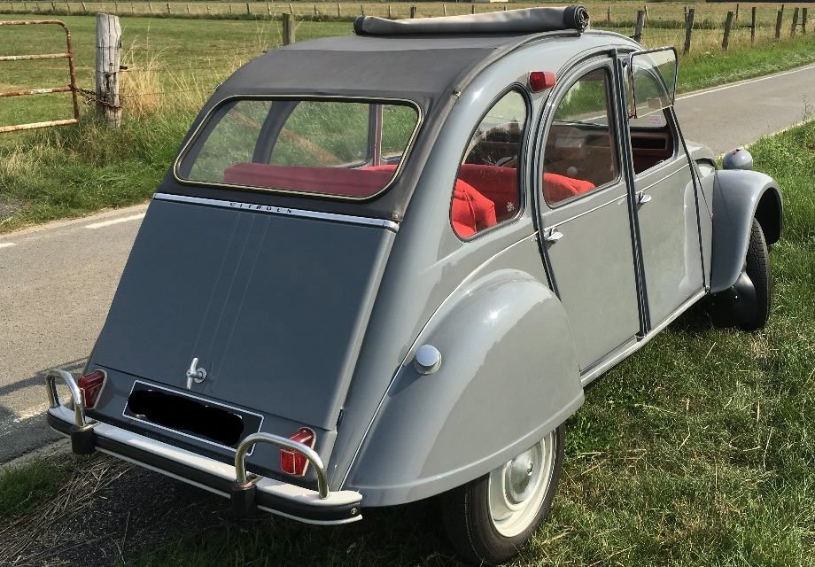 Location Citroën 2cv 1966 gris 1966 gris Lambersart