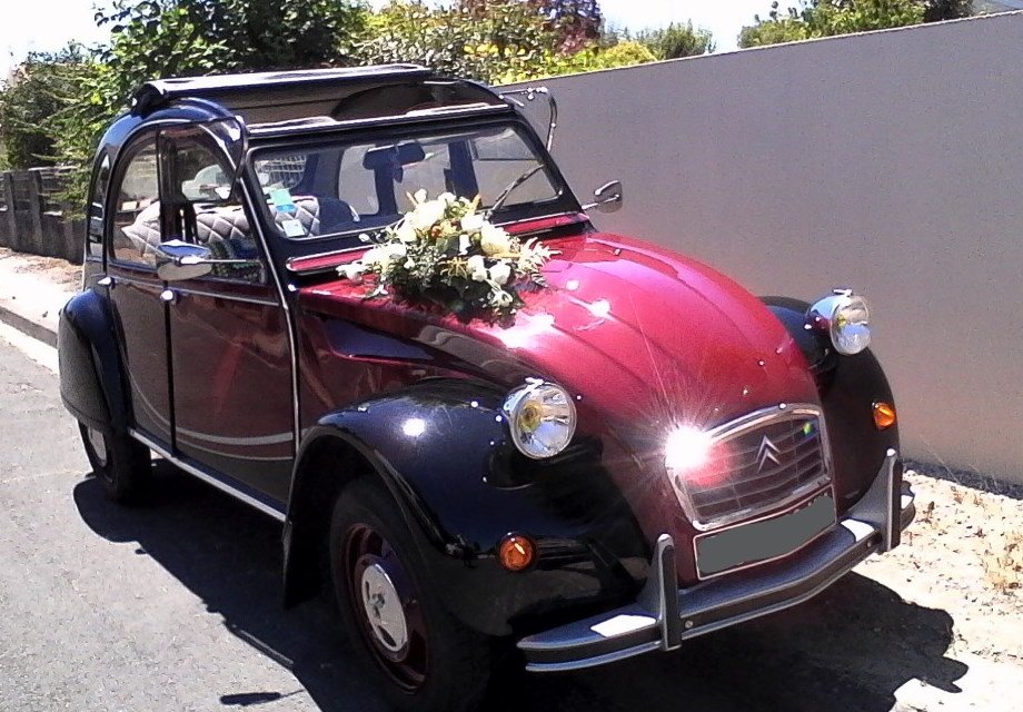 Location Citroën 2CV Charleston 1986 Rouge et noire 1986 Rouge et noire ...