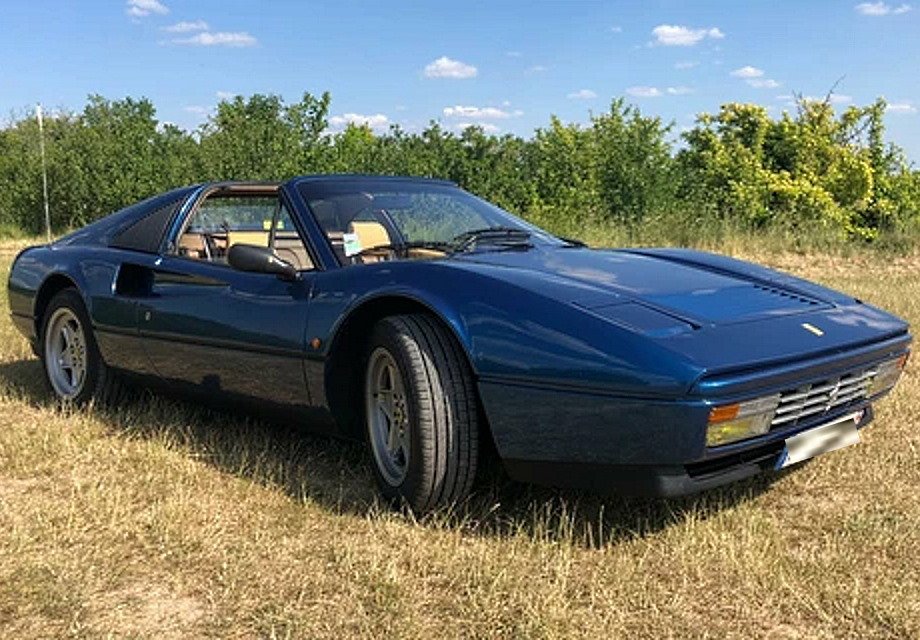 Location Ferrari 328 GTS 1986 Bleu 1986 Bleu Marseille