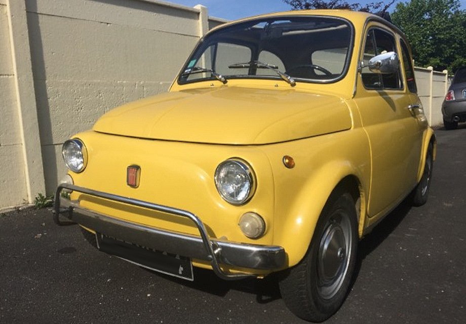 Fiat 500 Et Jaune