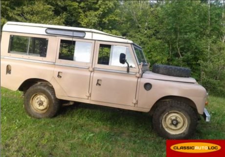 Location Land Rover 109 SW 1972 1972 Rose des vents Salon de Provence