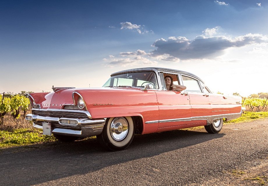 Location Lincoln PREMIERE SEDAN 1956 1956 Rose NARBONNE