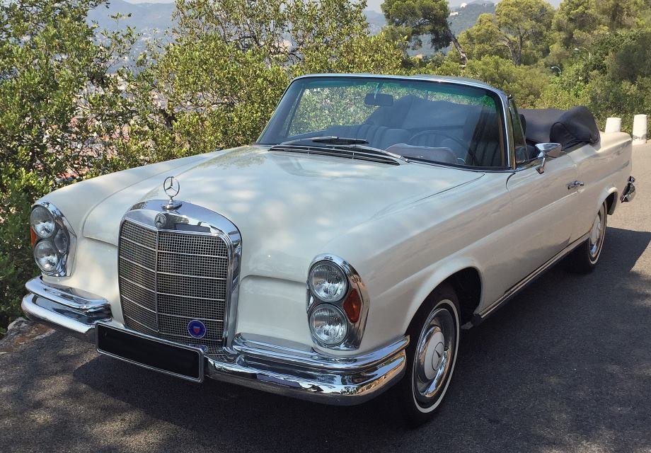 Location Mercedes Benz 250 SEL 1968 Crème 1968 Crème Nice