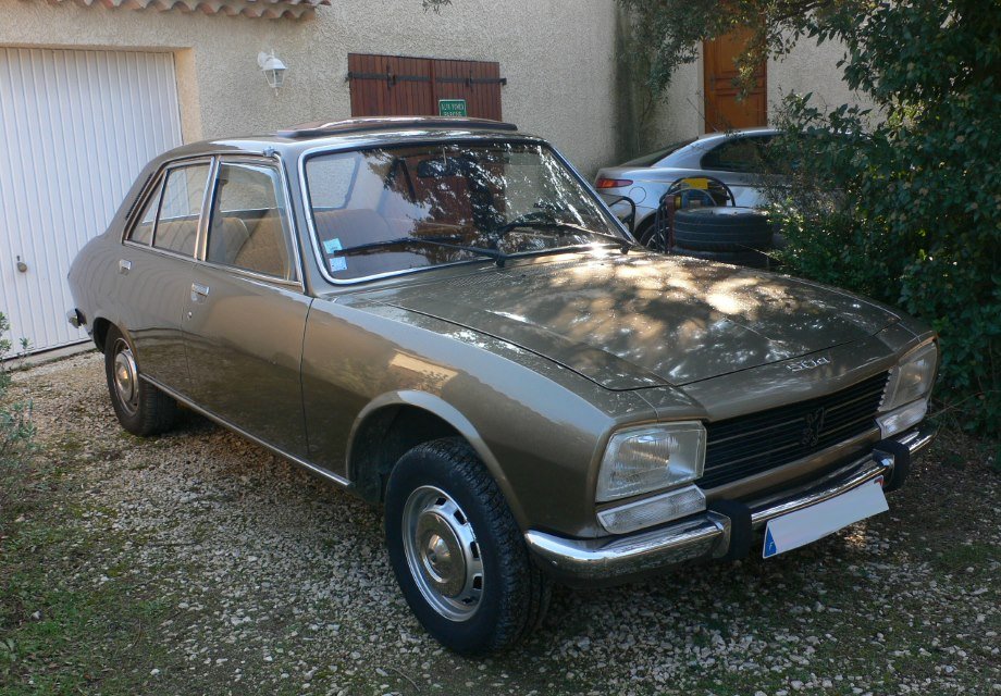 Location Peugeot 504 TI 1978 Marron métal 1978 Marron métal LANCON PROVENCE