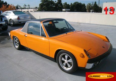 Location Porsche 914-6 1969 Orange 1969 Orange Aix en Provence