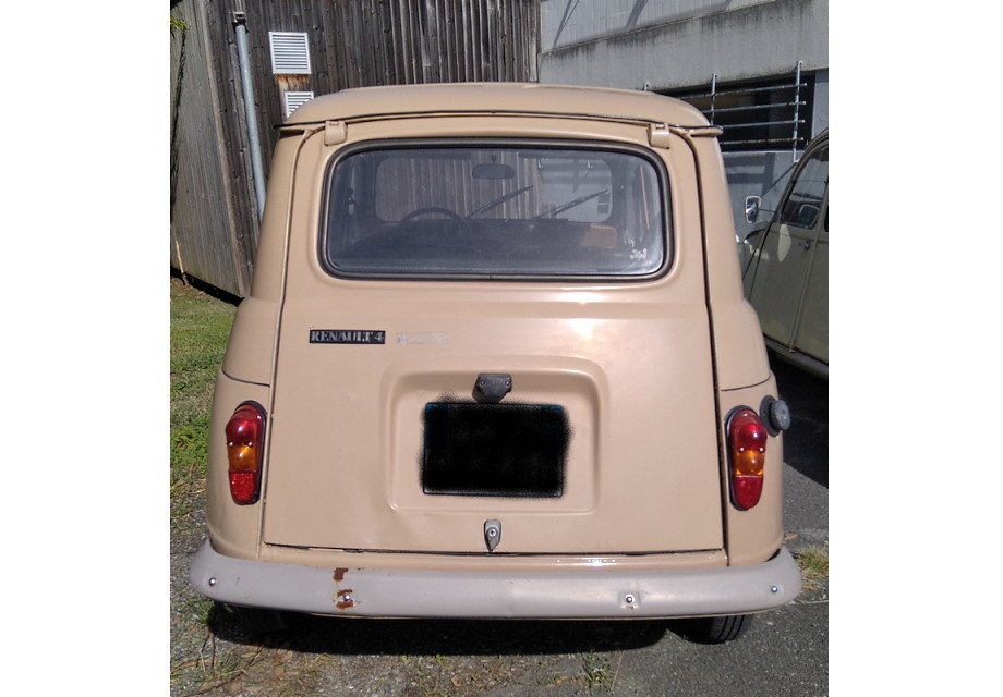 Location Renault 4l 85 Beige 1985 Beige Anglet