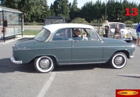 Location SIMCA Aronde MONACO 1959 Gris/Bleu-Ciel 1959 Gris/Bleu-Ciel ...