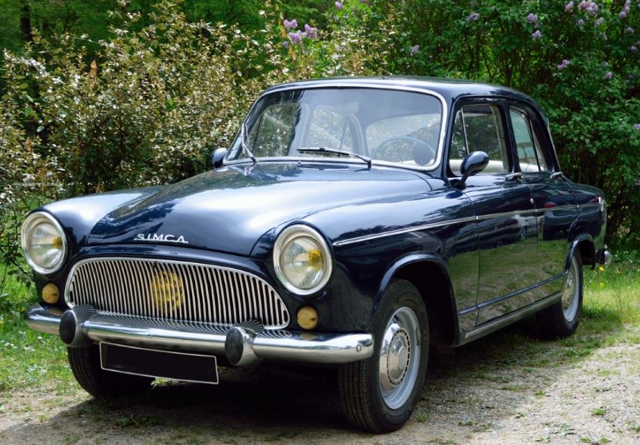 Location Simca p60 MONTHLERY 1962 BLEU 1962 BLEU Parisot