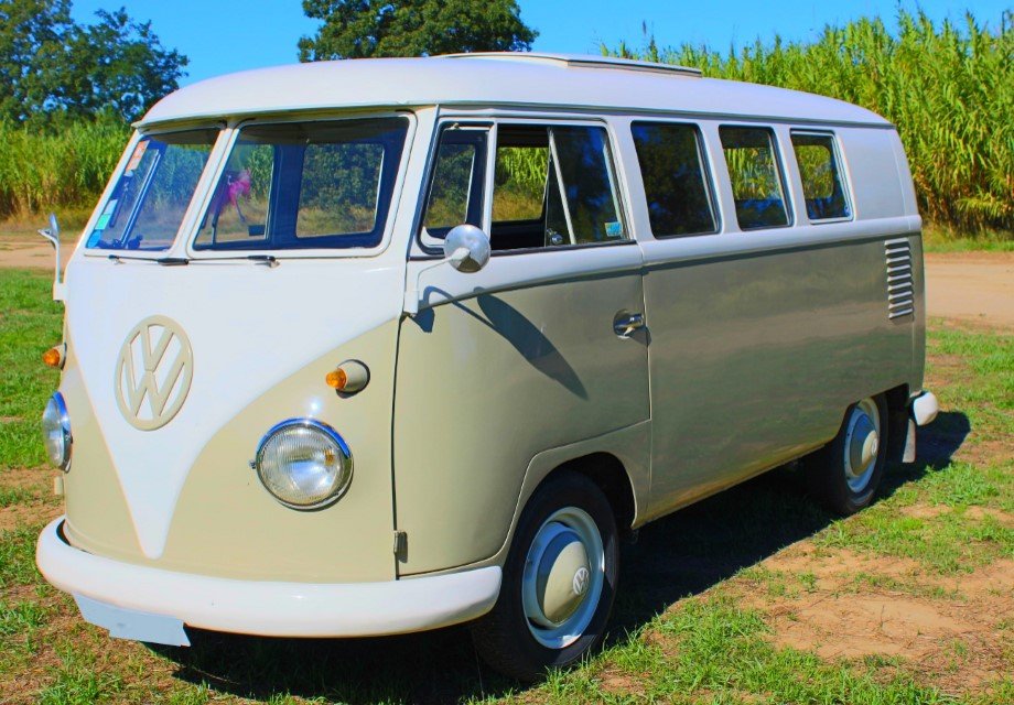 Location Volkswagen Combi Split 1961 Blanc beige 1961 Blanc beige torreilles