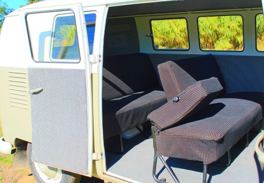 Location Volkswagen Combi Split 1961 Blanc beige 1961 Blanc beige ...