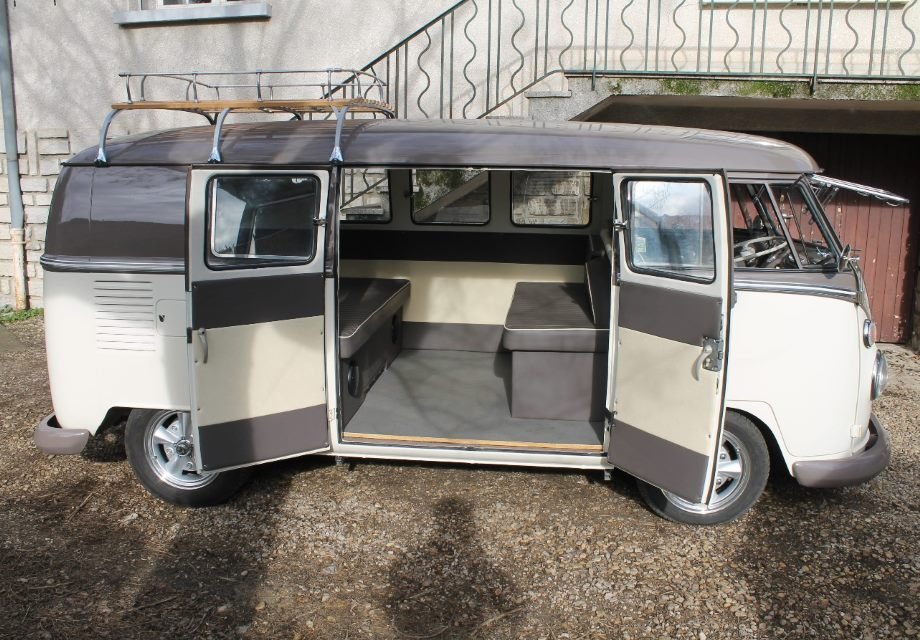 Location Volkswagen Combi Split 1965 Beige/Gris 1965 Beige/Gris MONTPELLIER